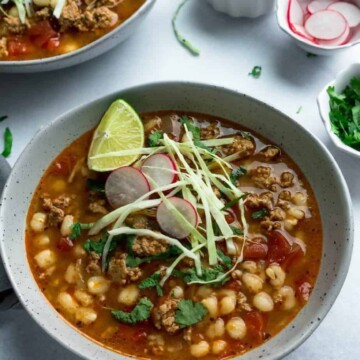 Super Easy Instant Pot Pork Posole Recipe